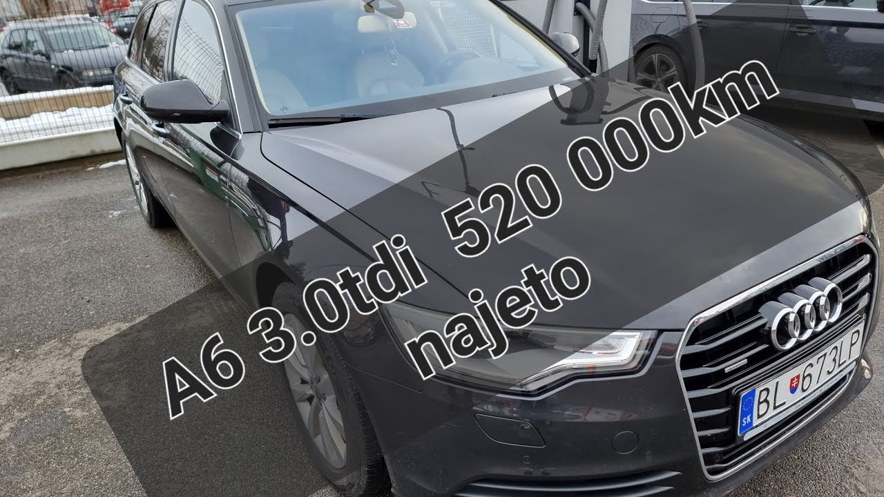 Audi a6 c7 3.0tdi 150kw Quattro 520 000km - YouTube