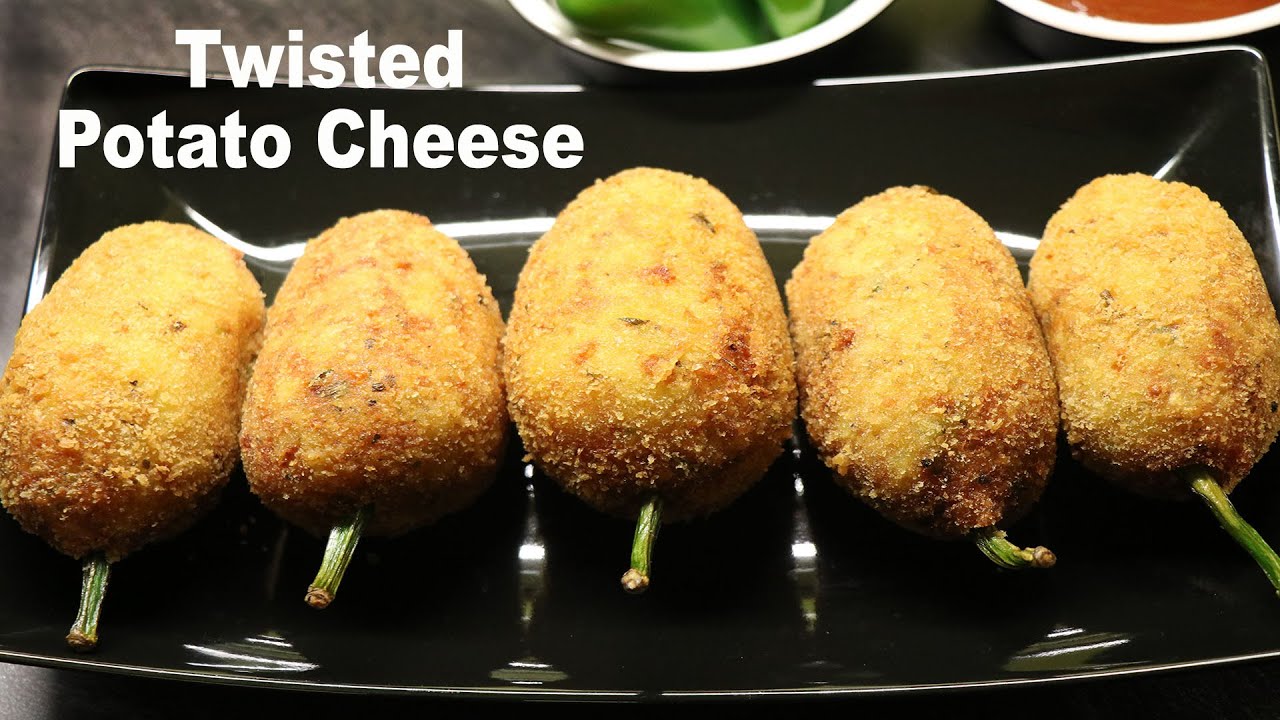 Evening Snack | Twisted Potato Cheese Snack Recipe - YouTube