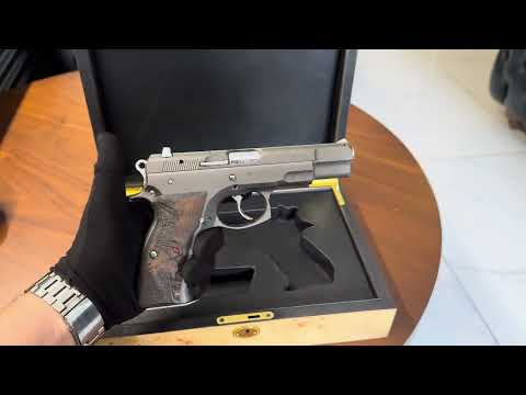 Cz 75 b Tunsteng Cerekote Kaplama Cz75b Tunsteng Cerekote Wrap Krom kaplama detaylar Chrome Detail
