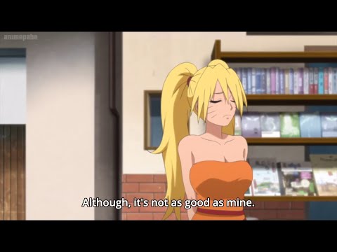Naruto Challenges Boruto To Use His Harem Jutsu Infront Of Sakura 