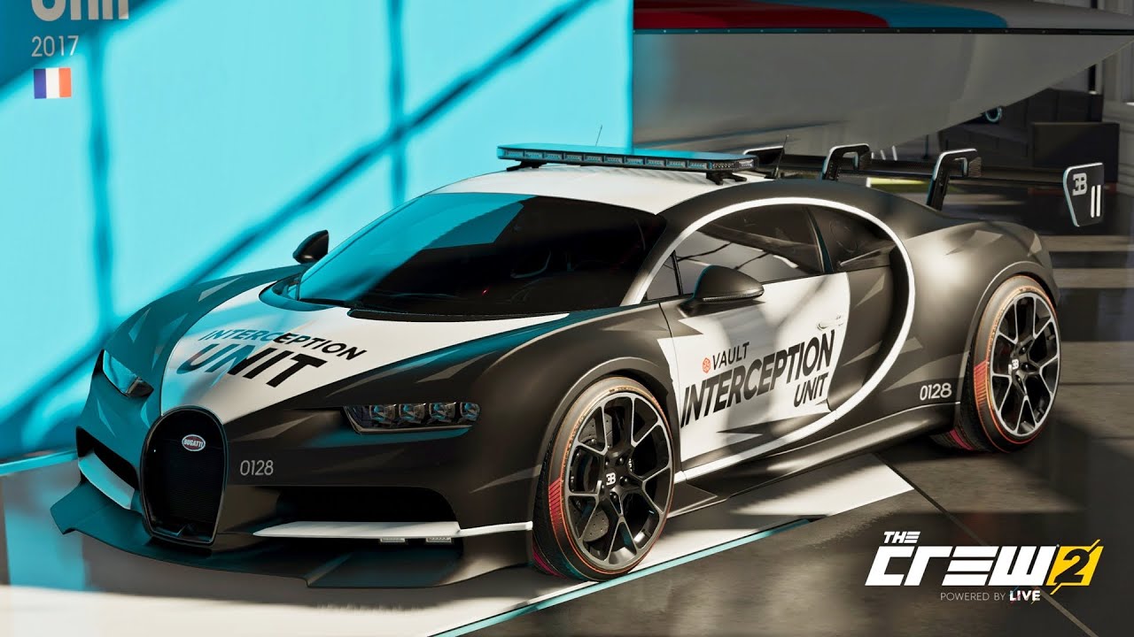 The Crew 2: Bugatti Chiron Interception Unit (2020) | The Chase DLC ...