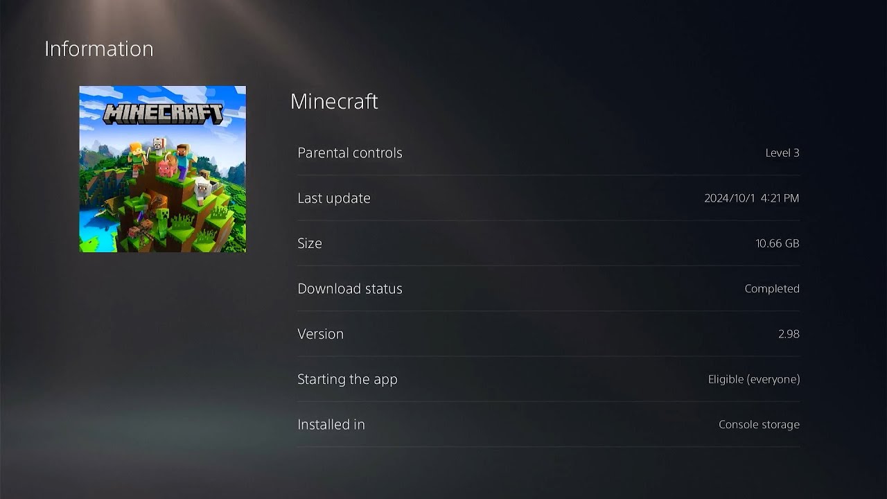 Minecraft PS5 Part 2! 1080p 60 fps day 2-4! - YouTube