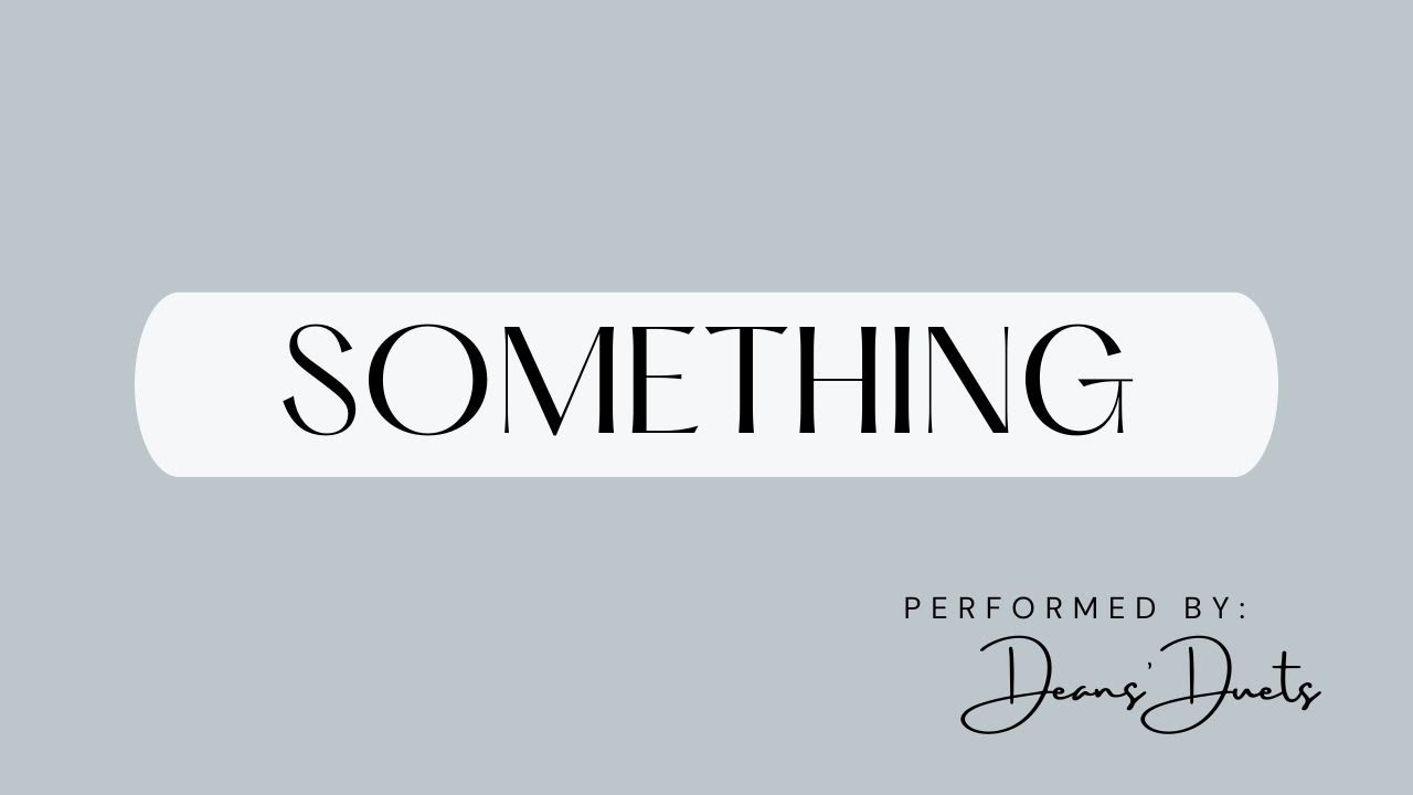 Something - Guitar + Upright Bass - YouTube