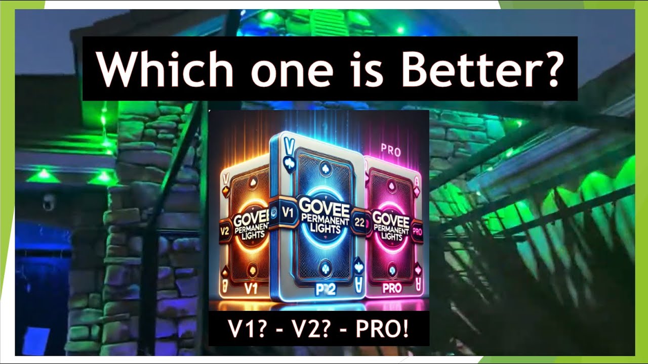 Govee Permanent Lights Comparison: Version 1 vs. Version 2 vs. Pro ...