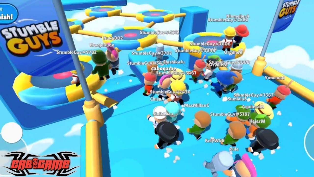 Stumble Guys | Stumble King and Prince plays with viewers! - YouTube