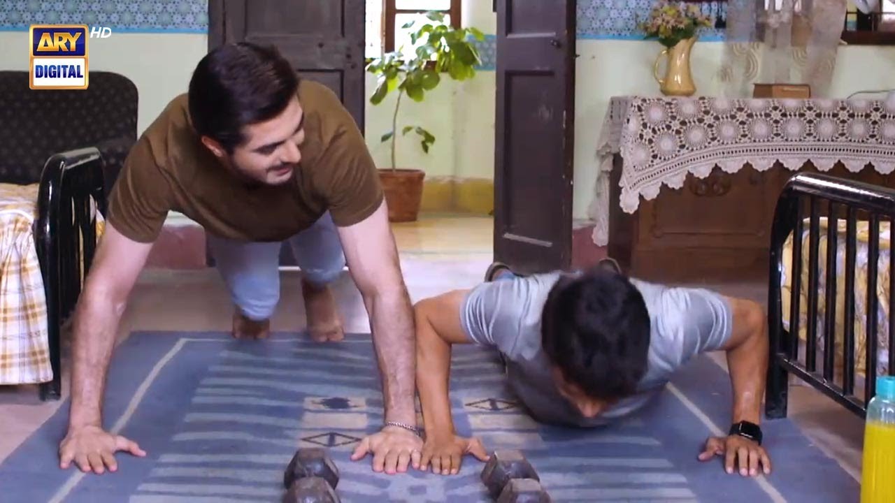 Push up Challenge | Baby Baji | ARY Digital - YouTube