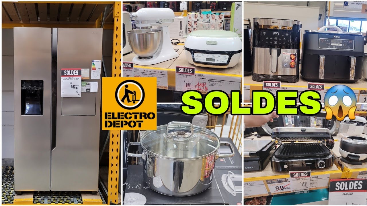 😱🎁ELECTRO DEPOT 11.01 SOLDES #soldes #electromenager #airfryer # ...