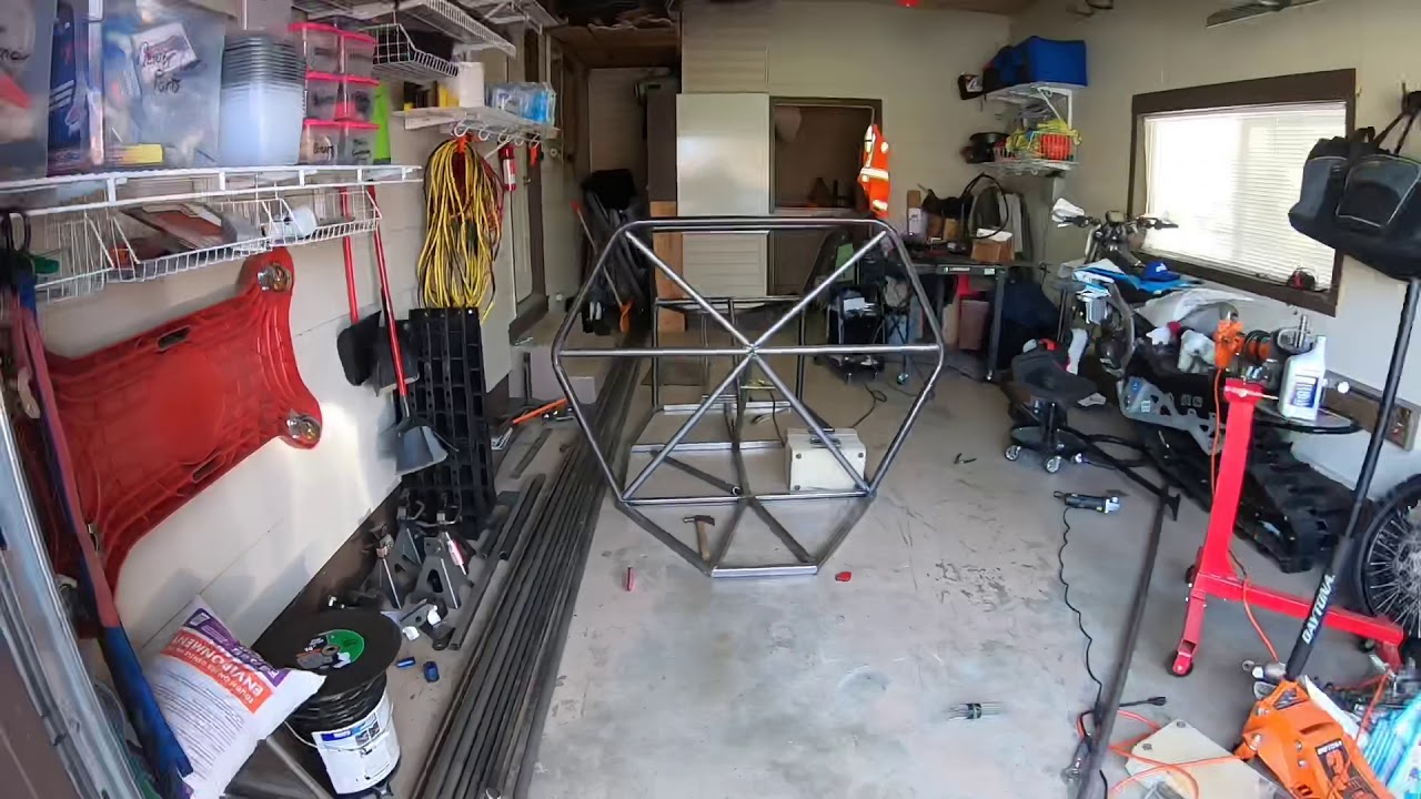 300HP Edge X2 Buggy Build | Pt3 Roll Cage - YouTube