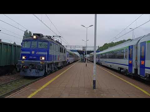 EP07-1031+IC GRYF do stacji Olsztyn Główny (PKP INTERCITY) - YouTube