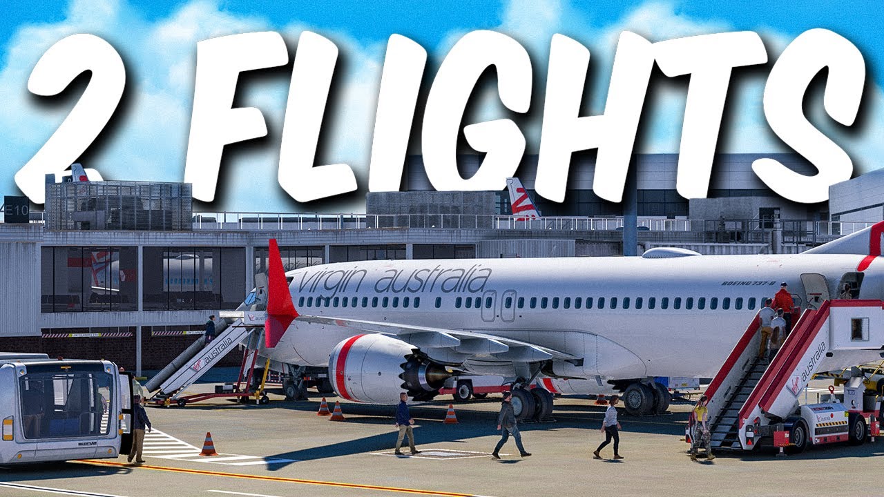 My *FIRST* 2 Flight Rotation In Microsoft Flight Simulator... (VATSIM ...