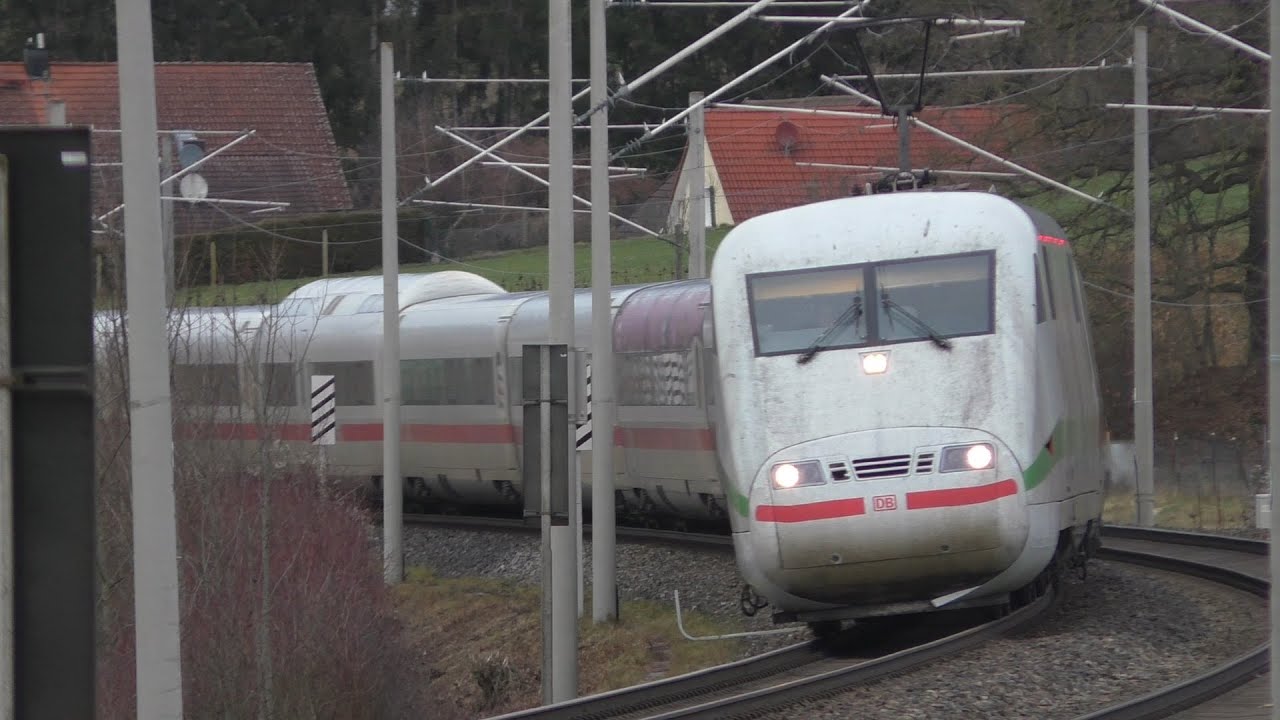 ICE 1 High Speed Train - YouTube