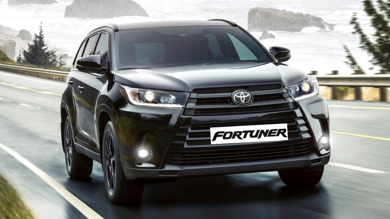 Toyota Upcoming Fortuner Facelift Based on Highlander AWD - Exterior ...