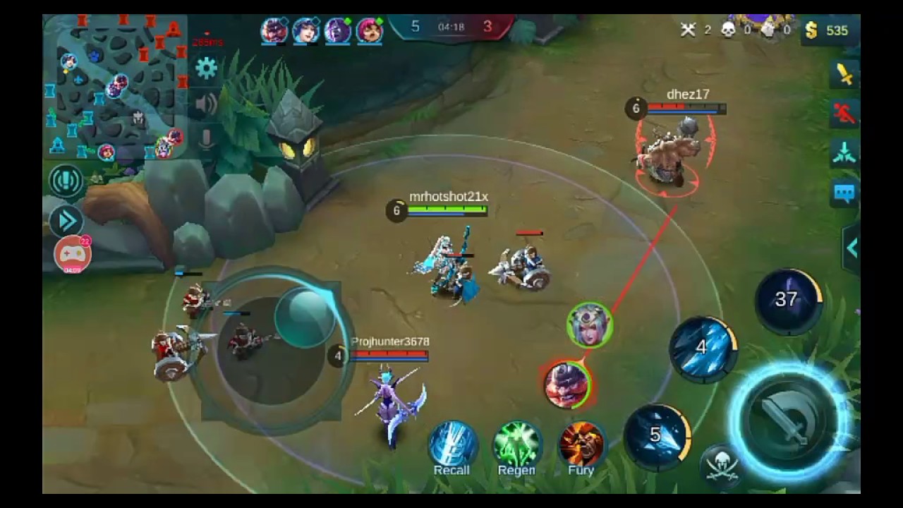 Mobile Legends:Miya attack II - YouTube