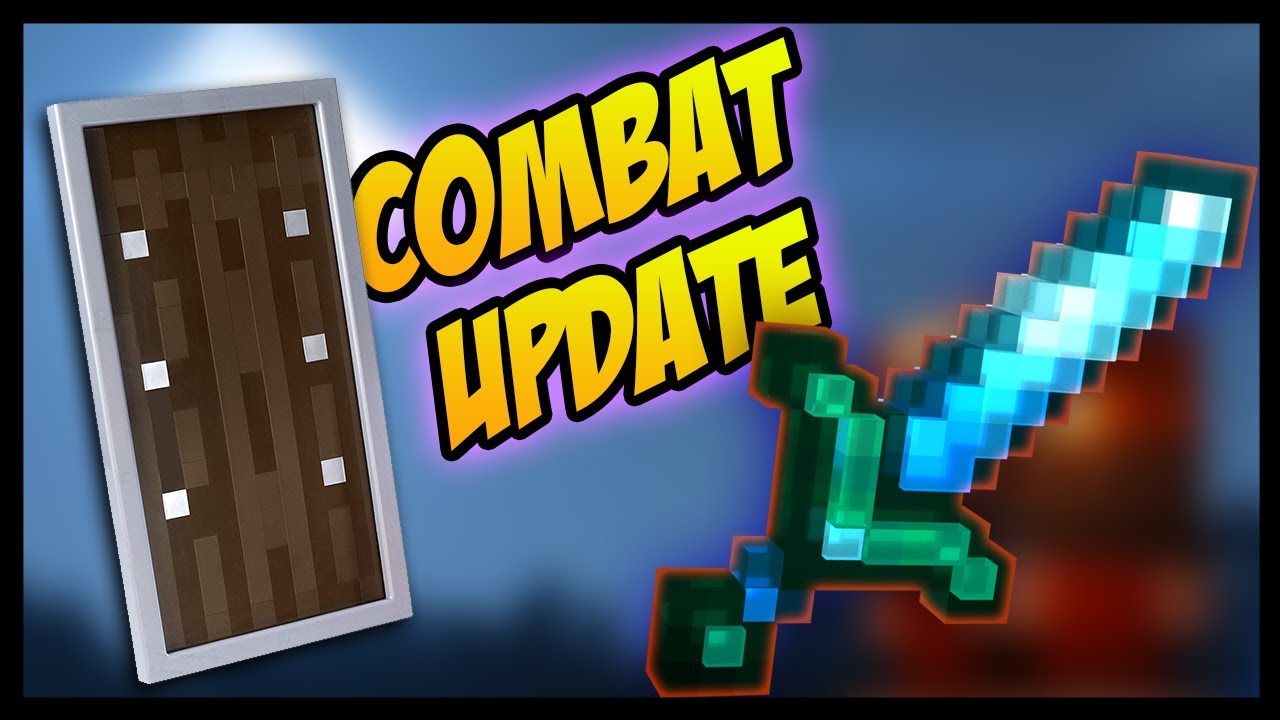 MINECRAFT - COMO JOGAR A COMBAT UPDATE - YouTube