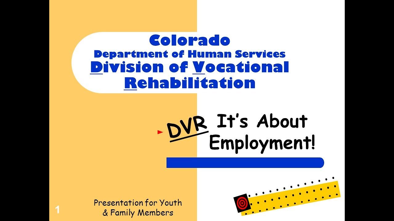 Division of Vocational Rehabilitation | SEAC Community Resource - YouTube