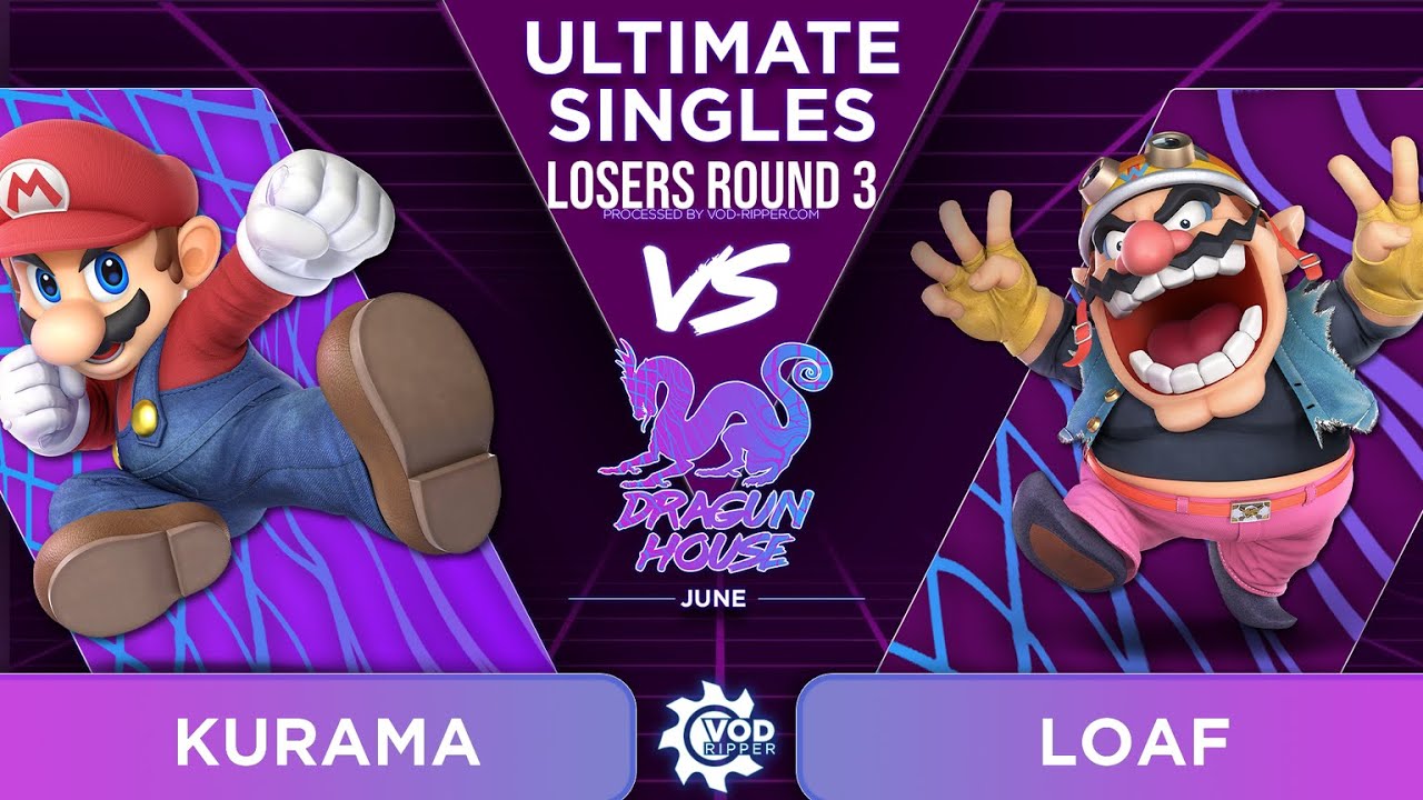 Kurama (Mario) vs loaf (Wario) - Losers Round 3 - Dragun House Monthly ...