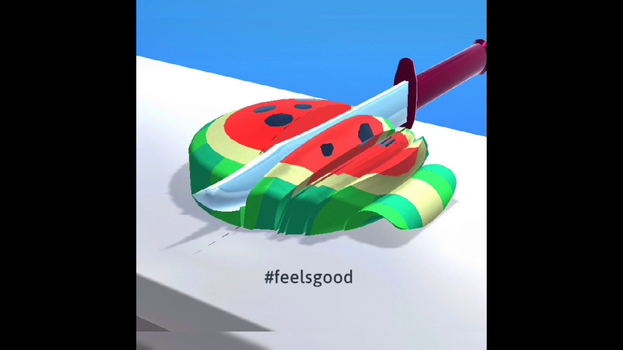 ASMR ANIMATION FOOD SLICING SOUND EFFECT - YouTube