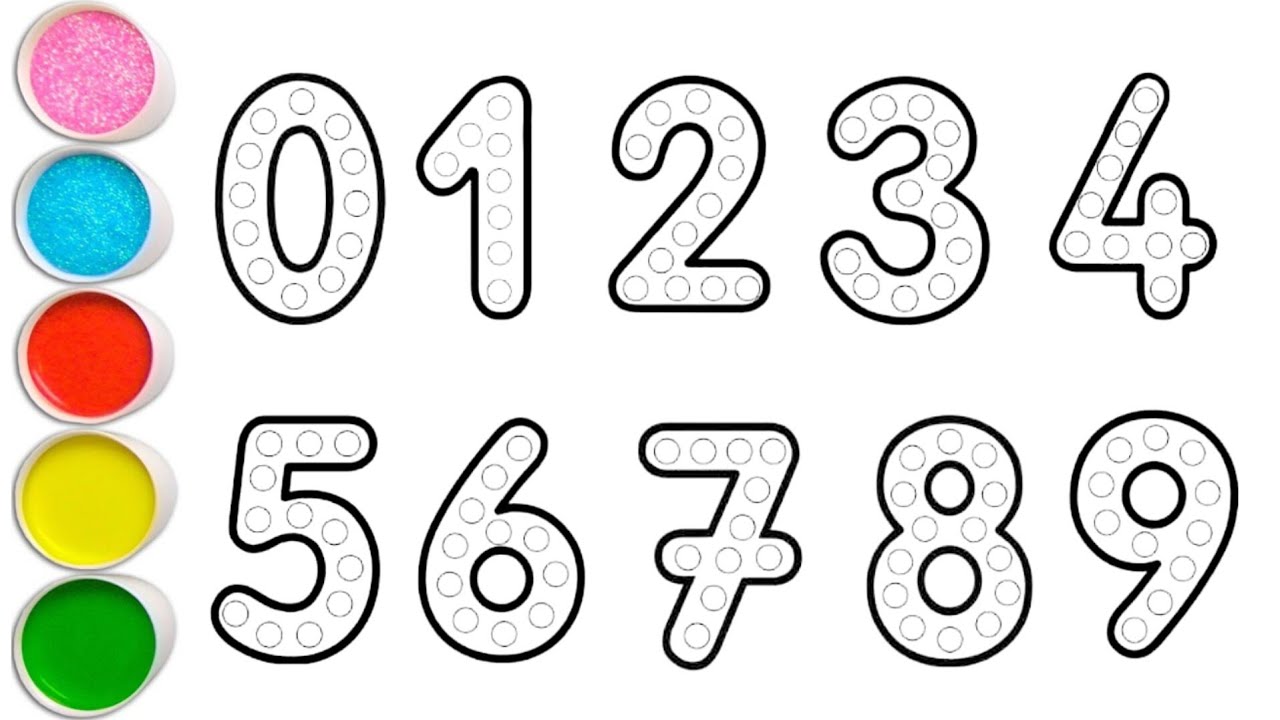 123 Numbers Counting, Numbers song | 123 song, learn colors,count 12345 ...