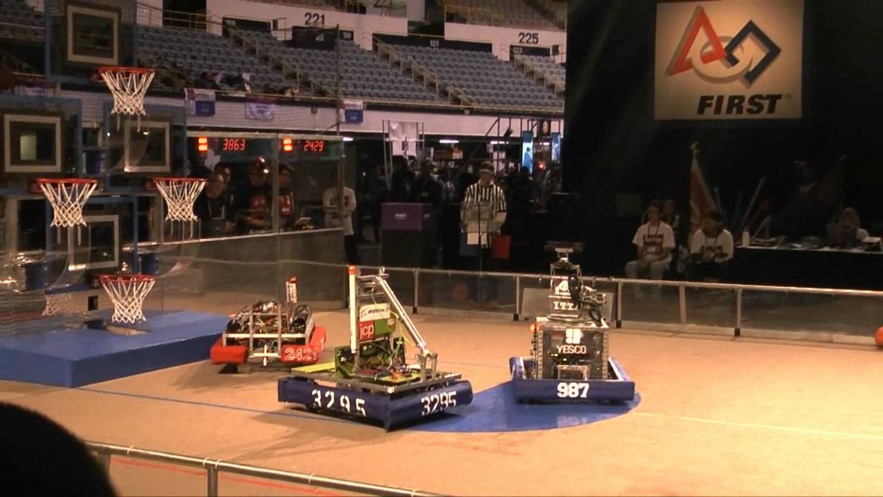 Los Angeles 2012 FRC Match 85 987 Focus - YouTube