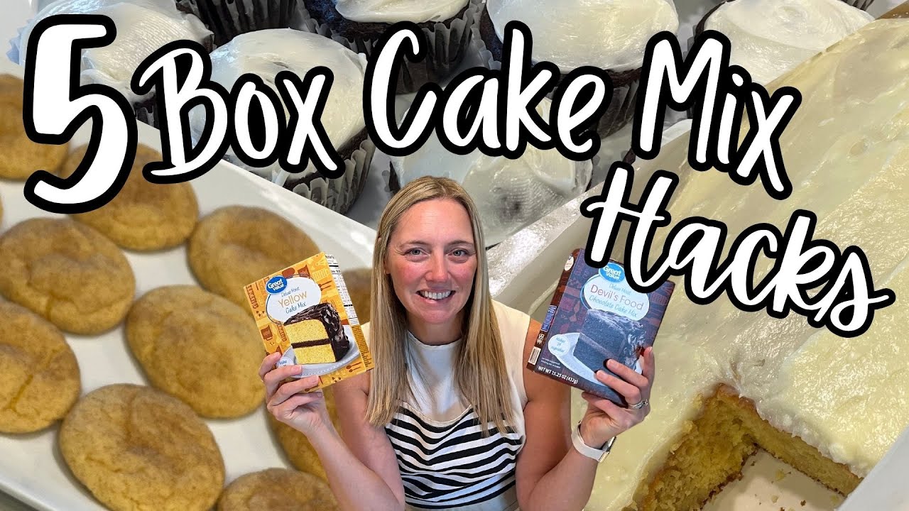 5 Amazing BOX CAKE MIX RECIPES that will Blow Your MIND! | Doctored-Up ...