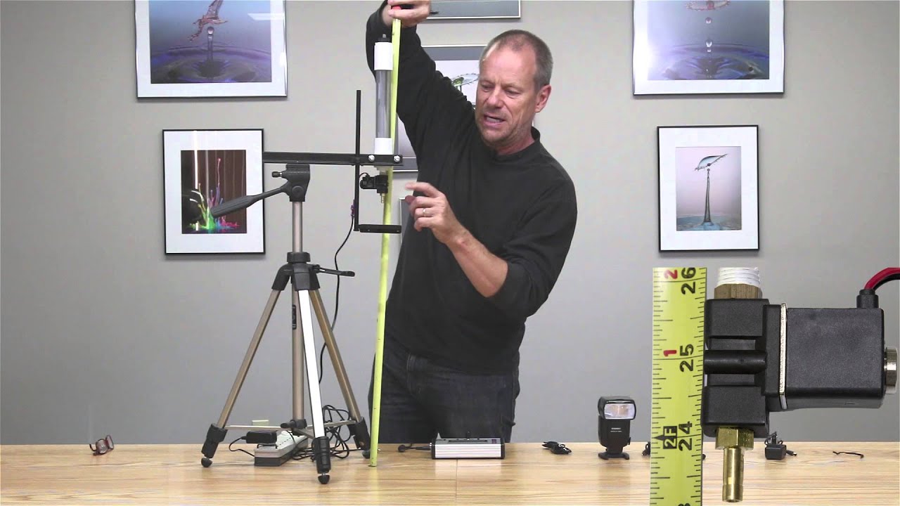 Assembly: StopShot Water Drop Kit - YouTube