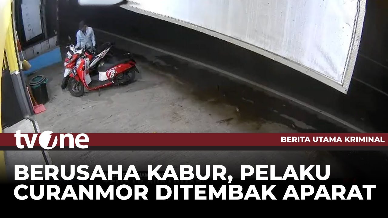 Polisi Berikan Hadiah Timah Panas ke Pelaku Curanmor | tvOne - YouTube