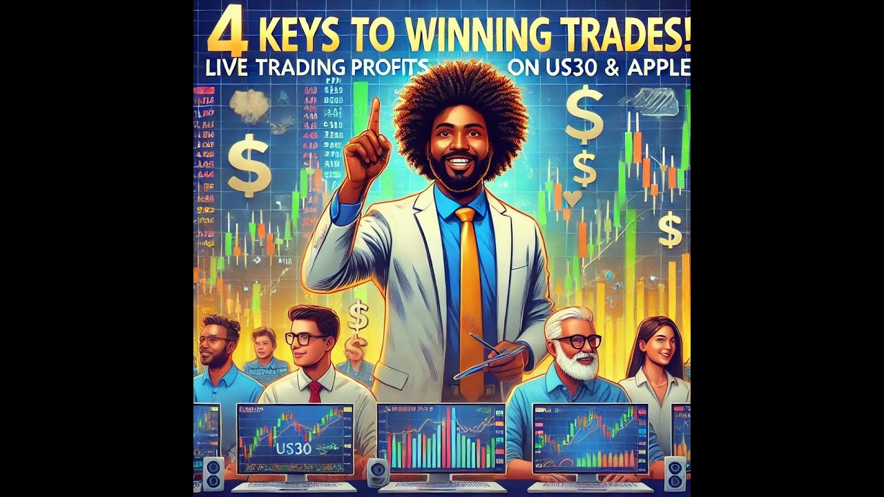 🔥 4 Winning Keys to Trading Success + Big Profits on US30 & Apple! 💰📈 ...