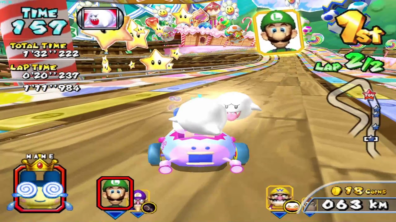 MARIO KART ARCADE GP 2 YOSHI CUP MAMETCHI - YouTube