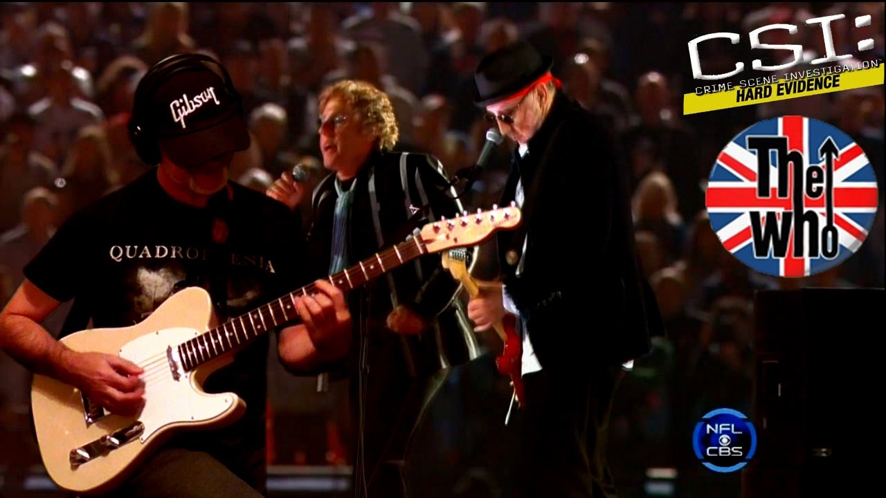Who are you Live Subtitulada The Who & RollingBilbao CSI Theme Cover HD ...