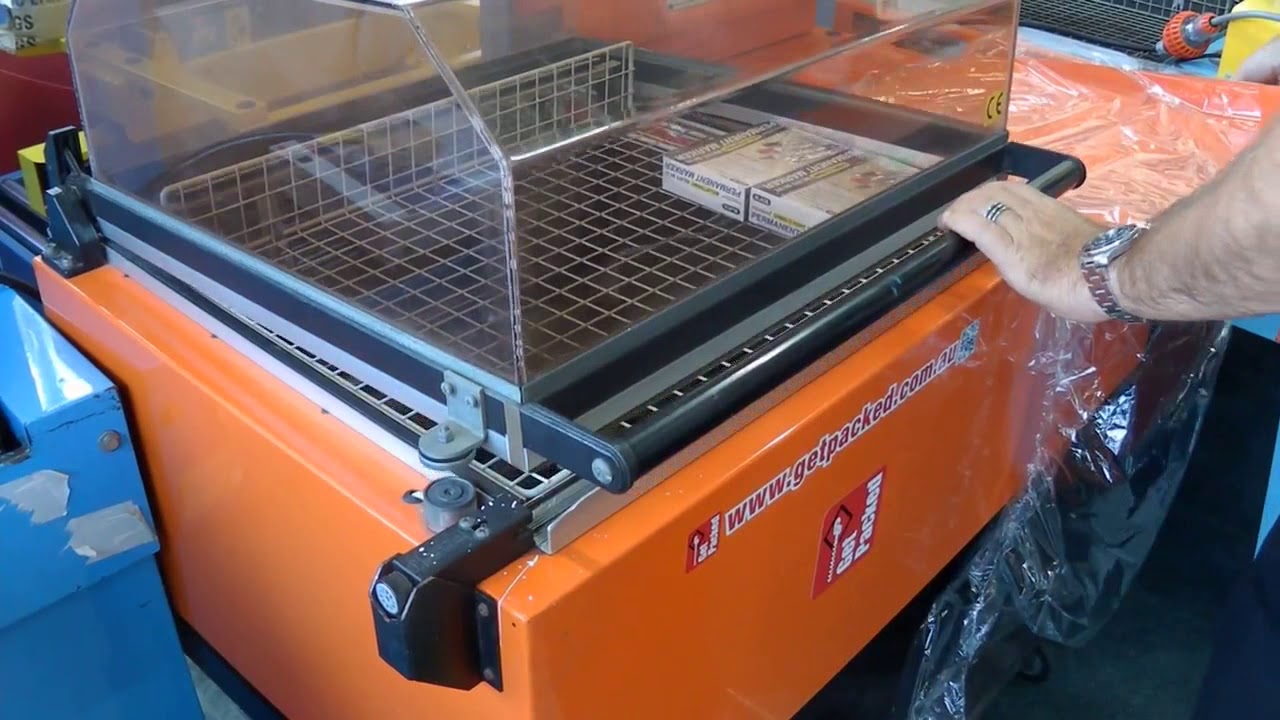 MINIPACK TORRE FM75 empaquetadora termoencogible - YouTube