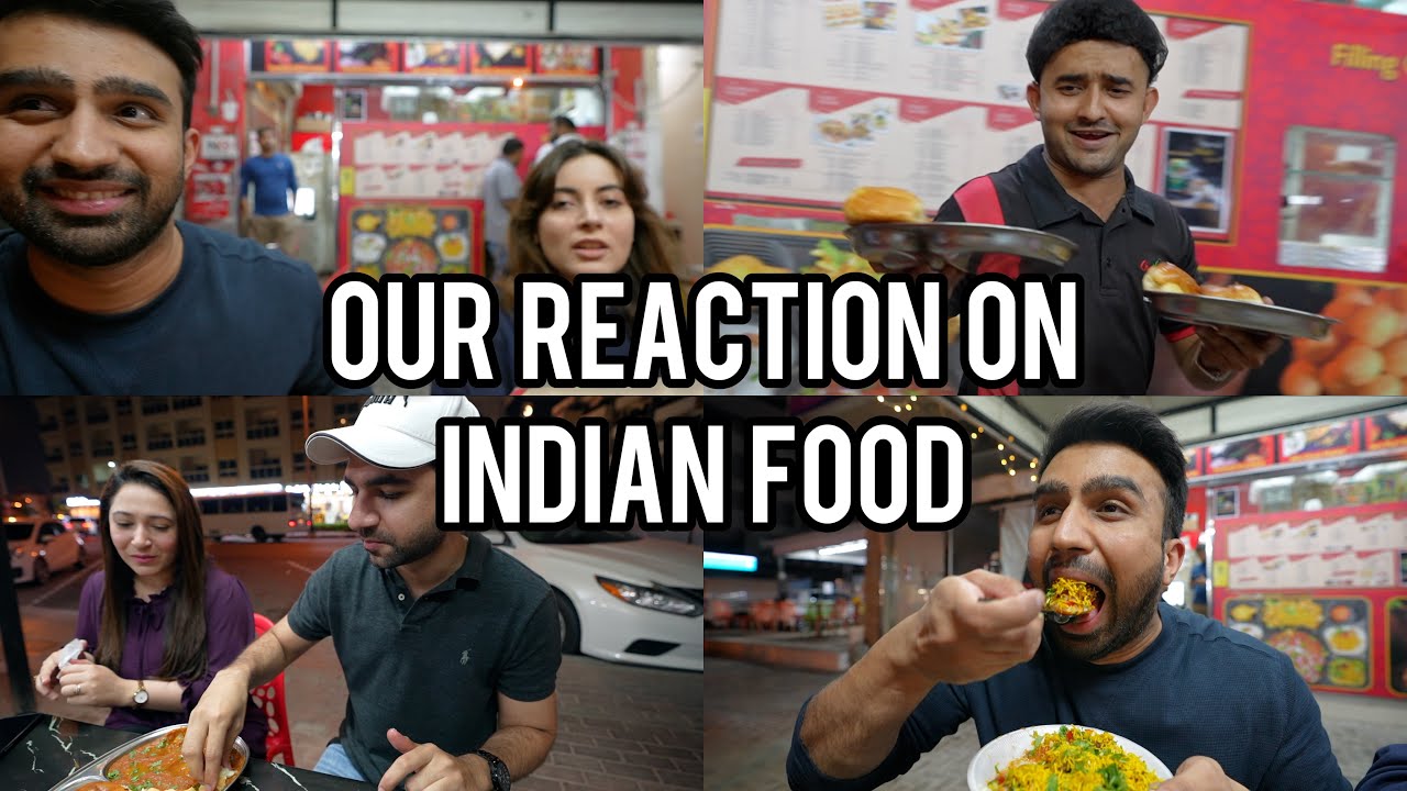 OUR REACTION TRYING INDIAN FOOD | VLOG 213 - YouTube