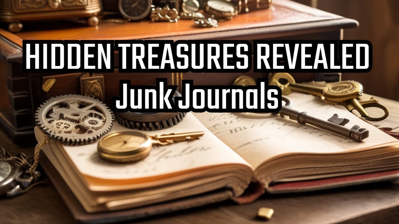Discover the Hidden Treasures in Junk Journals - YouTube