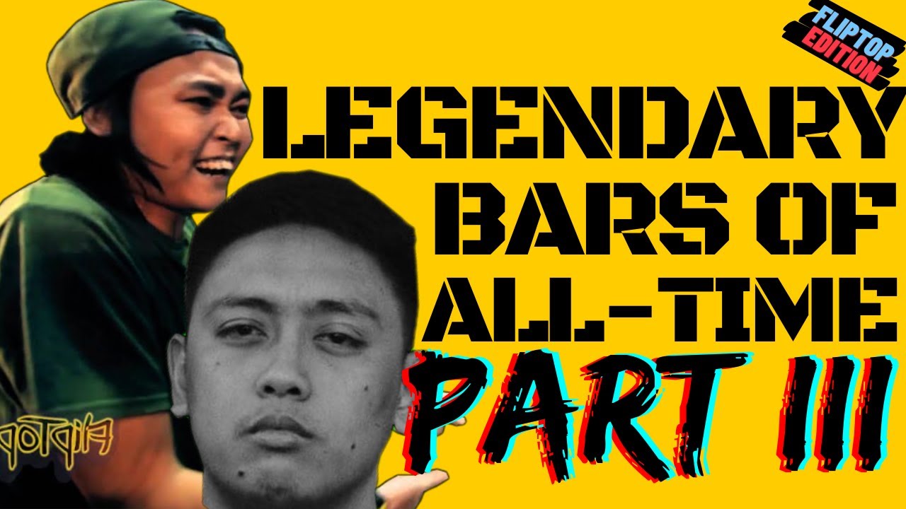 LEGENDARY FLIPTOP BARS OF ALL TIME PART 3 | SUBTITLES | BOBOEDITS | TIPSY D | BLKD | BATAS ...