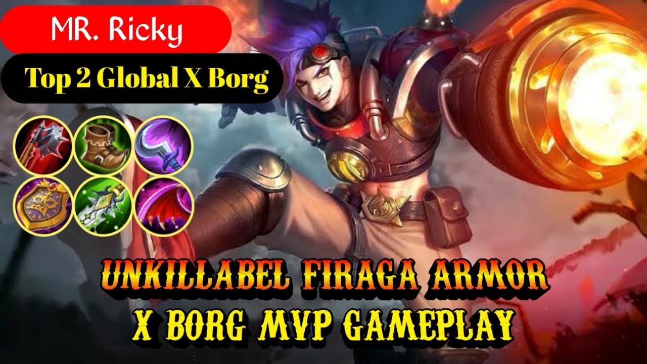 Unkillabel Firaga Armor, X Borg Mvp Gameplay [Top 2 Global X Borg ...