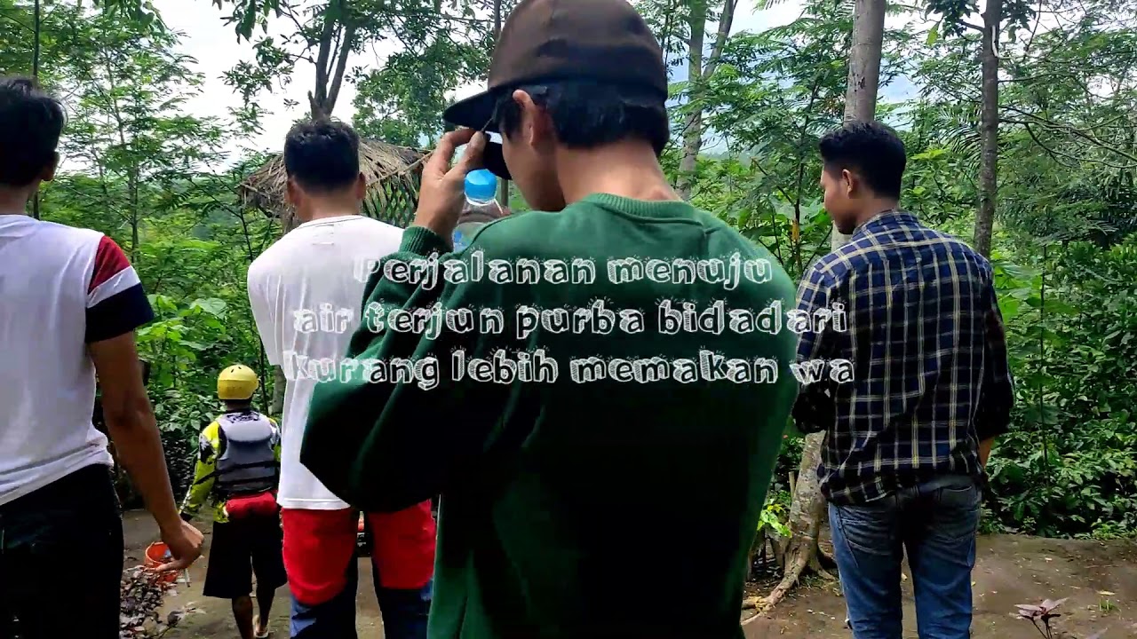 KEINDAHAN AIR TERJUN PURBA TIRAI BIDADARI | DESA RANU GEDANG, KEC ...