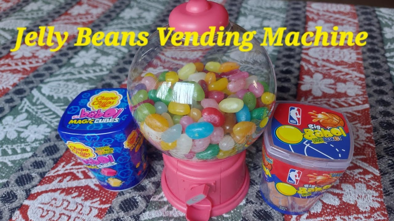 Jelly beans vending machine hello to all♥️♥️ - YouTube