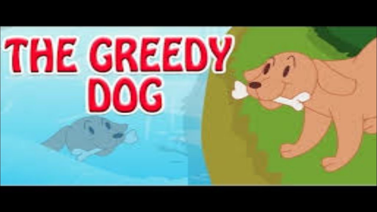 The Greedy dog 🐕 / Moral animated story / Cartoon story / kiddy-party ...
