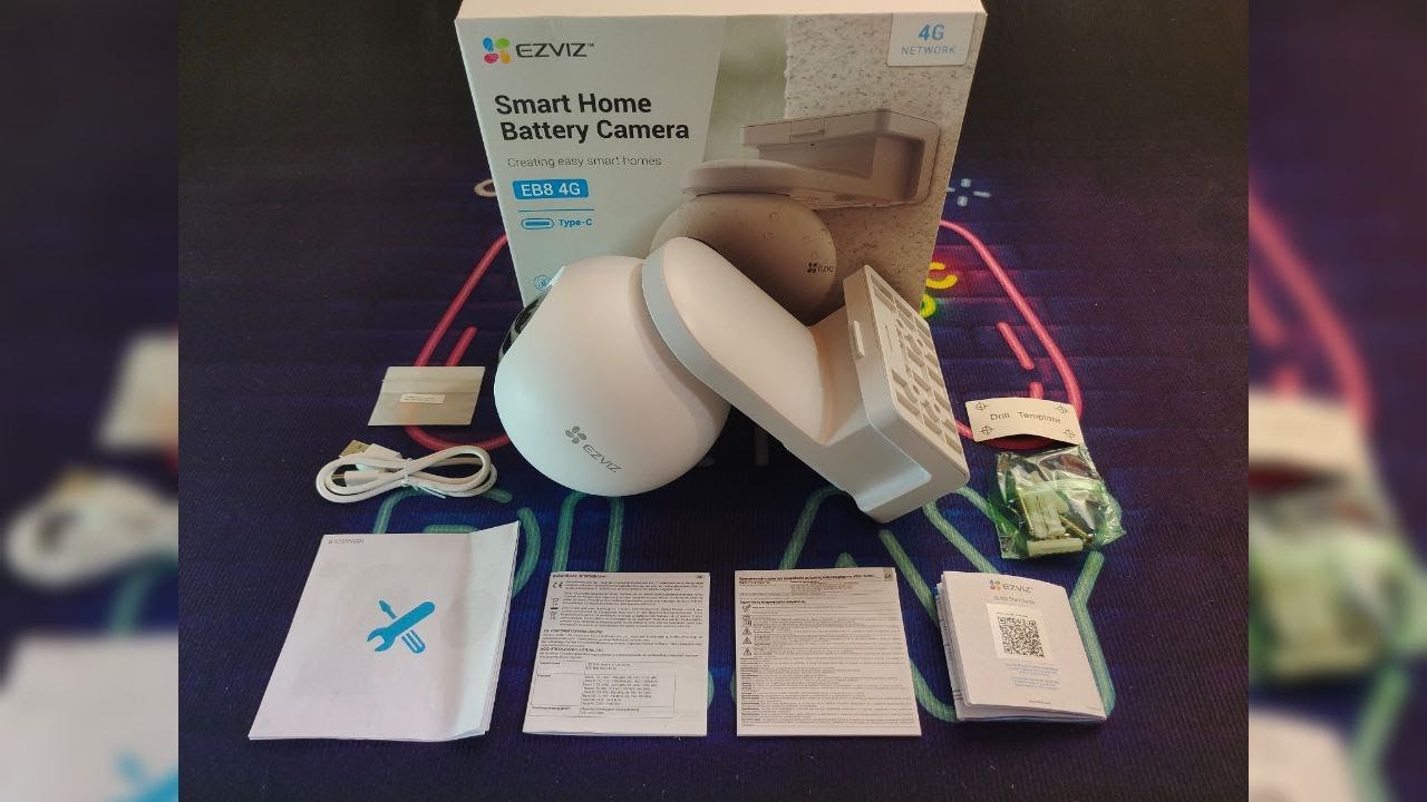EZVIZ EB8 4G - Unboxing - YouTube