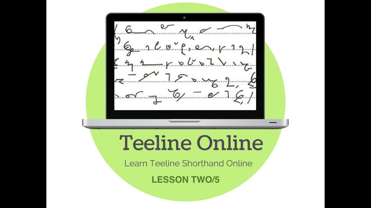 Teeline Shorthand Lesson Two - YouTube