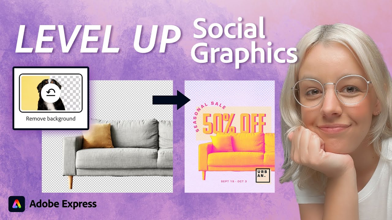 Remove Backgrounds in a Few Easy Steps in Adobe Express | Adobe Express ...