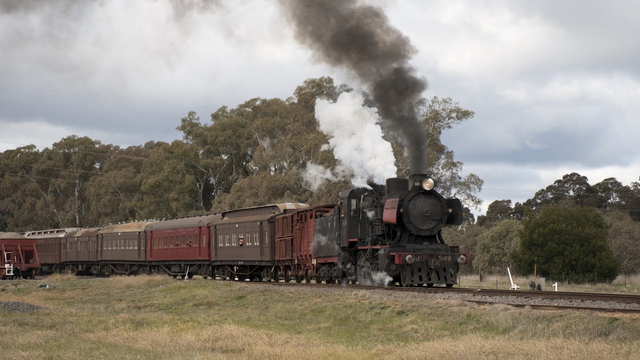 Victorian Goldfields Railway - YouTube