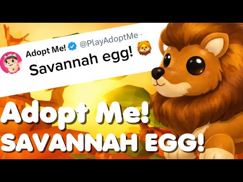 🥚 ADOPT ME EGG UPDATE 2026!😱 ALL NEW SAVANNAH EGG PETS! 🦁 | Roblox