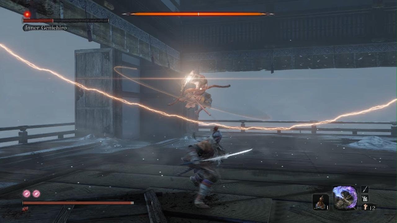 Sekiro: Shadows Die Twice | Inner Genichiro (Mikiri-less) - YouTube