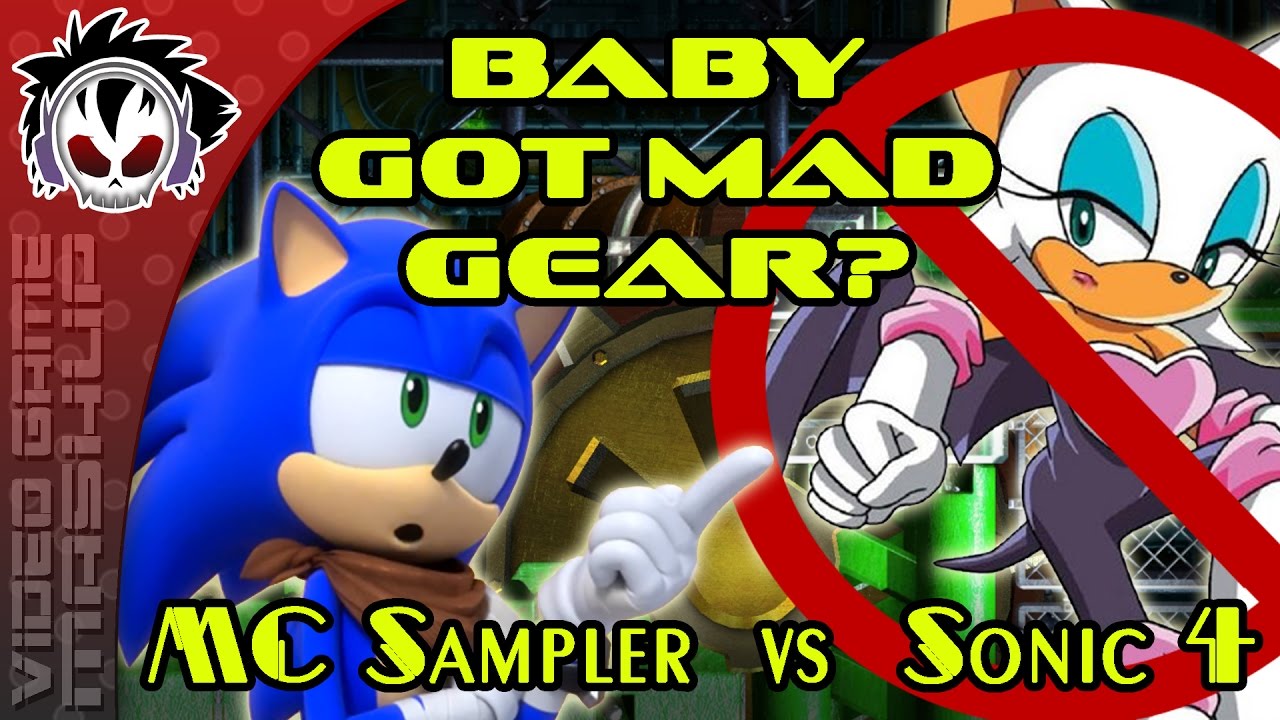Baby Got Mad Gear? - MC Sampler vs Sonic 4 [April Fools] - YouTube