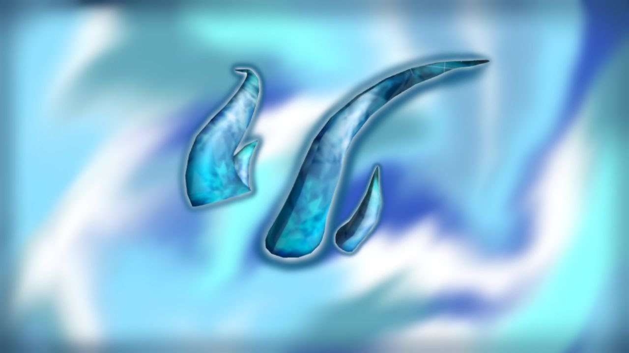 💙bouthg ice blue horns | roblox💙 - YouTube