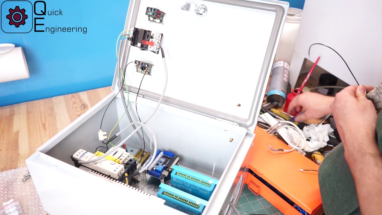 #DIY#LinuxCNC DIY CNC LinuxCNC PART3 1/2 WIRING LOGICS - YouTube