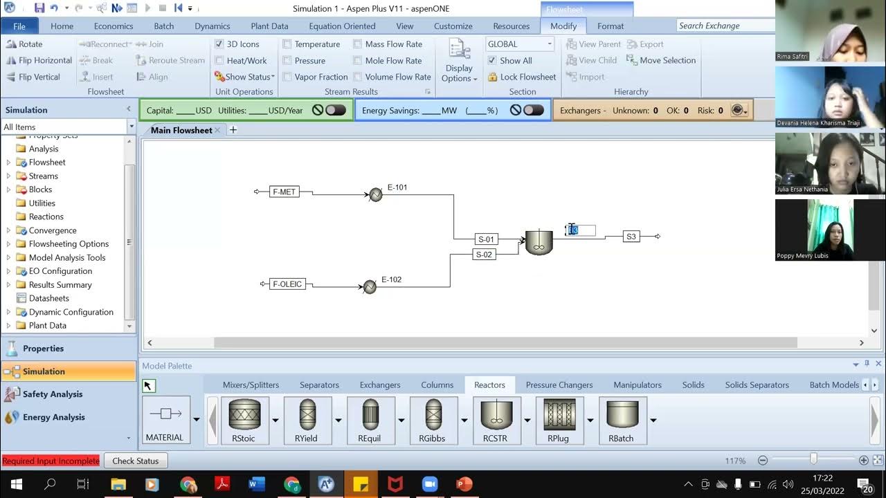 Group 4 : Recycle Stream Aspen Plus Simulation - YouTube