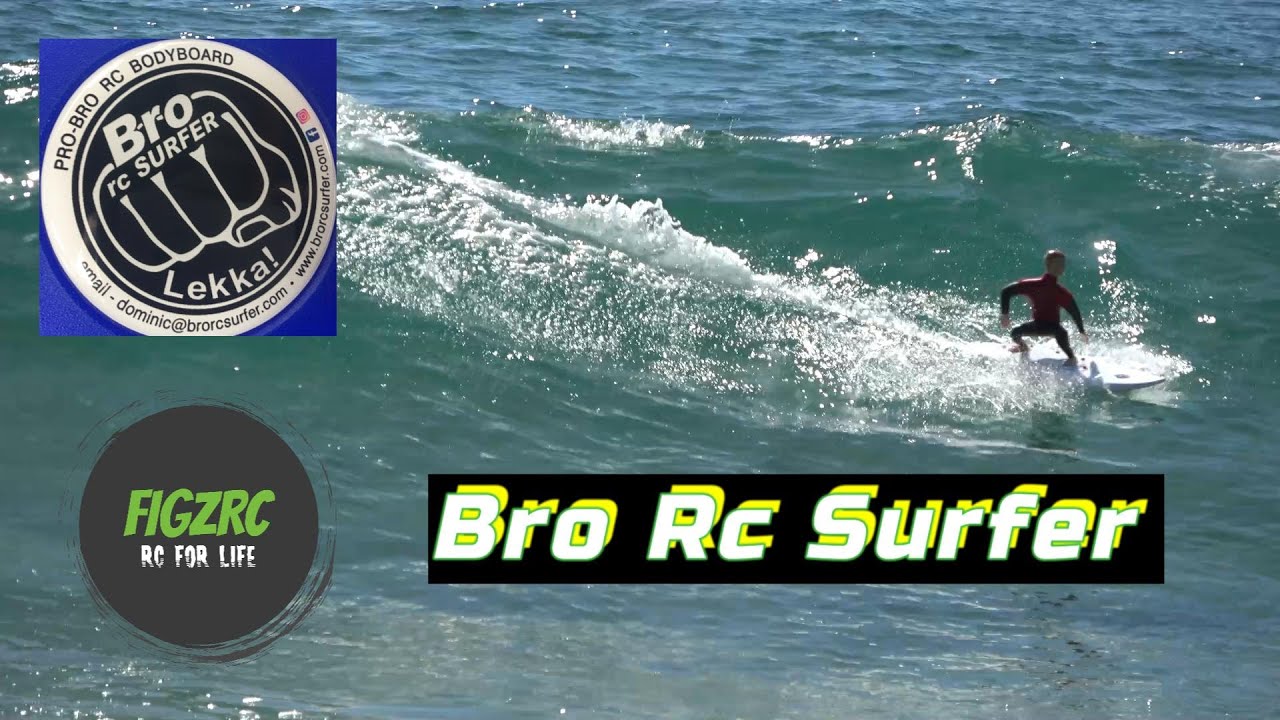 Bro Rc Surfer and Body boarder Action - YouTube