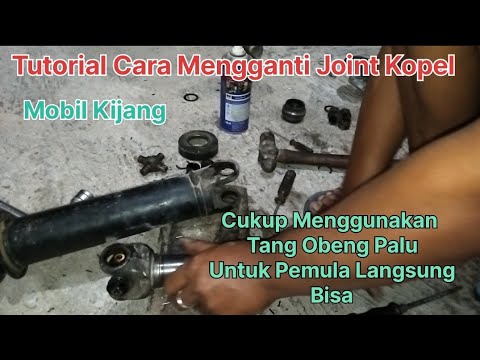 Tutorial Cara Mengganti Joint Kopel Mobil Kijang Pakai Palu Obeng Tang ...