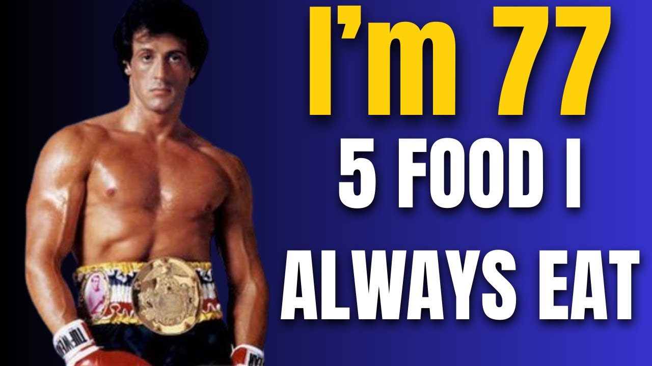 Sylvester Stallone at 77 Looks 39 — 5 Foods That Keep Him Young! - YouTube